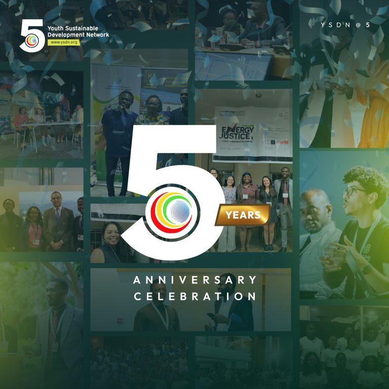 Youth Sustainable Development Network 5th Year Impact Report - YSDN